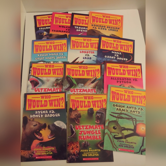 Scholastic | Other | Who Would Win Book Collection | Poshmark